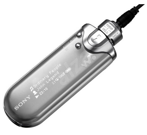 Sony NW-E503, 256MB, MP3/ WMA/ WAV/ ATRAC3 přehrávač, FM Tuner, USB2.0 ...