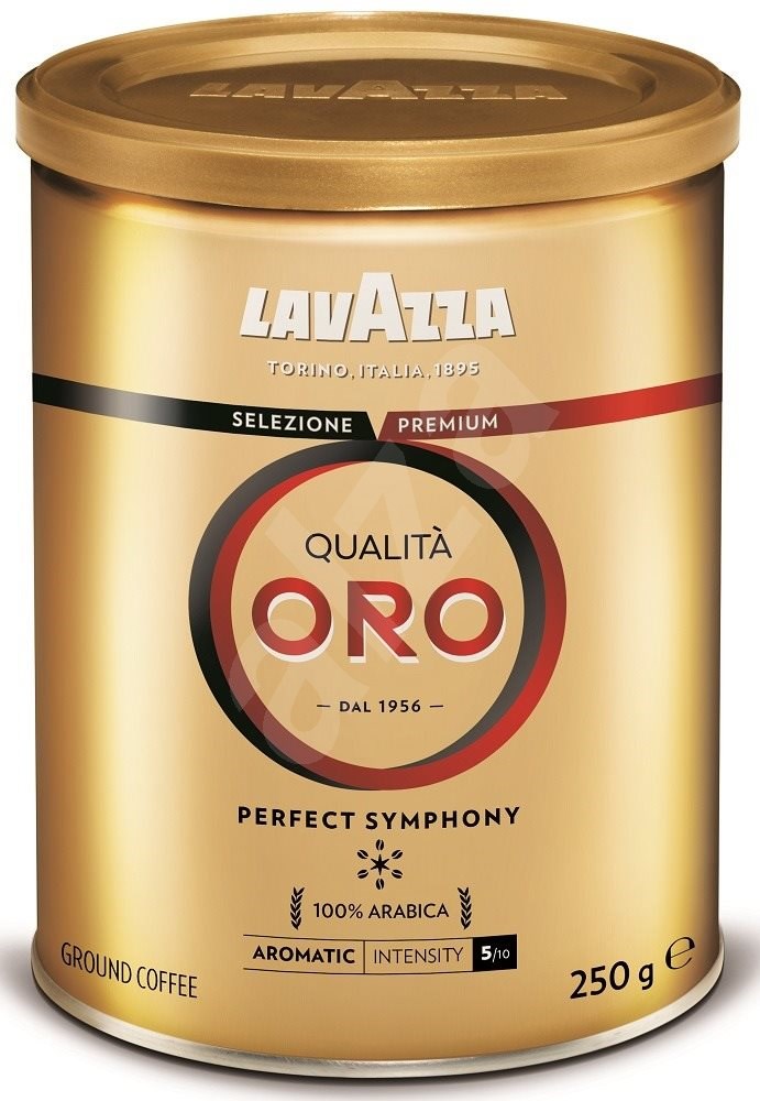 Lavazza Qualitá Oro, mletá, plechovka 250 g - Káva | Alza.sk