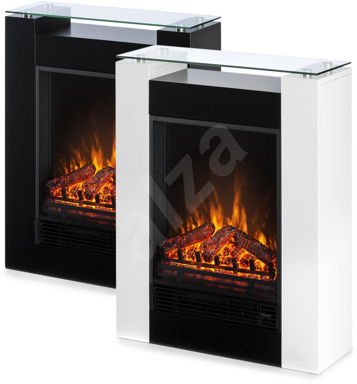 Klarstein Studio 5 biely - Elektrický krb | Alza.sk