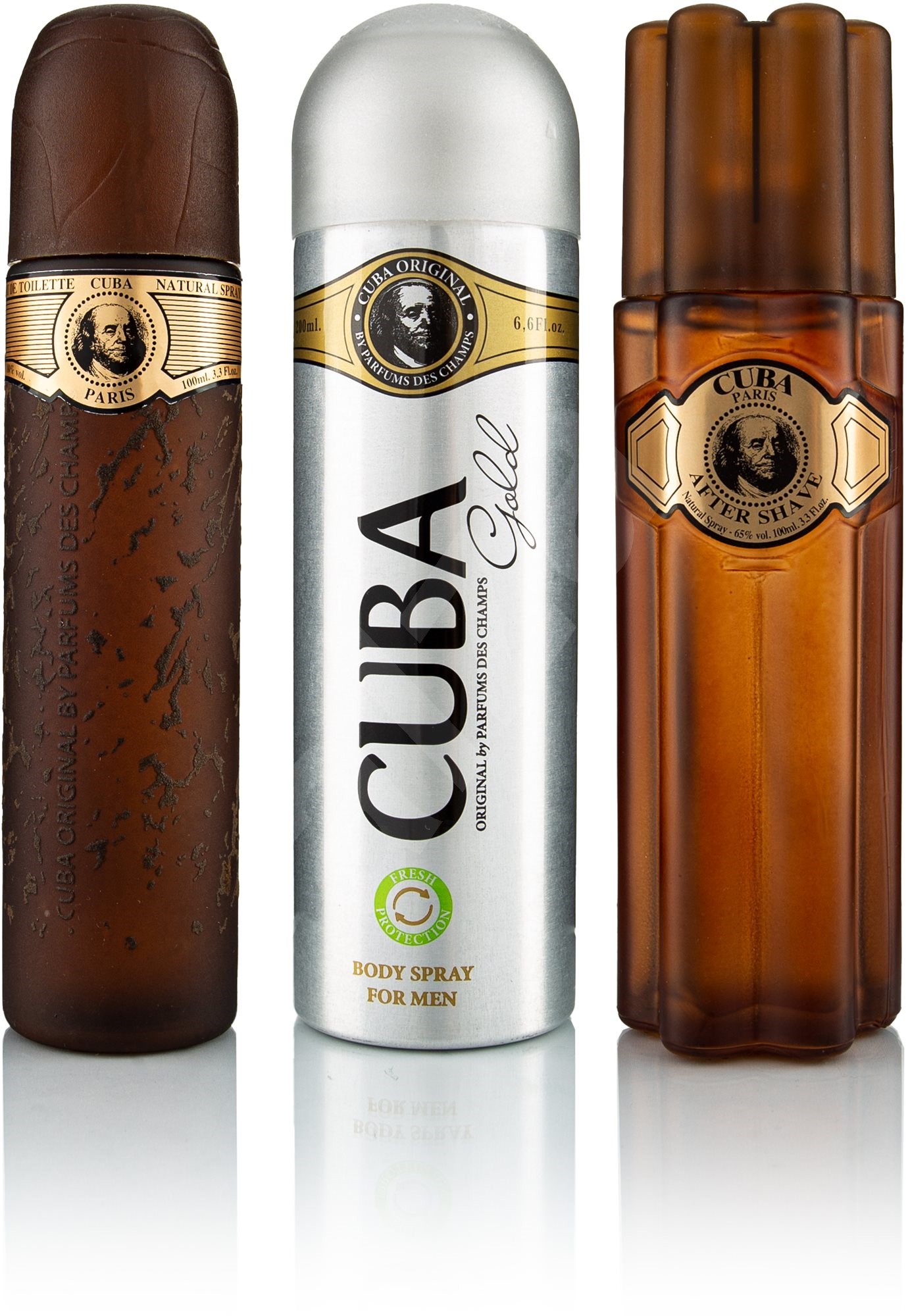CUBA Cuba Gold EdT Set 400 ml za 13,90 € - Darčeková sada parfumov | Trendy