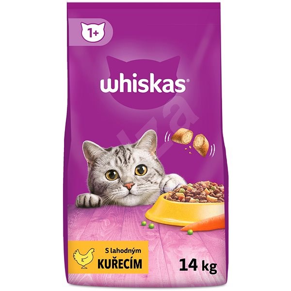 Whiskas granule s kuracím 14 kg - Granuly pre mačky | Alza.sk