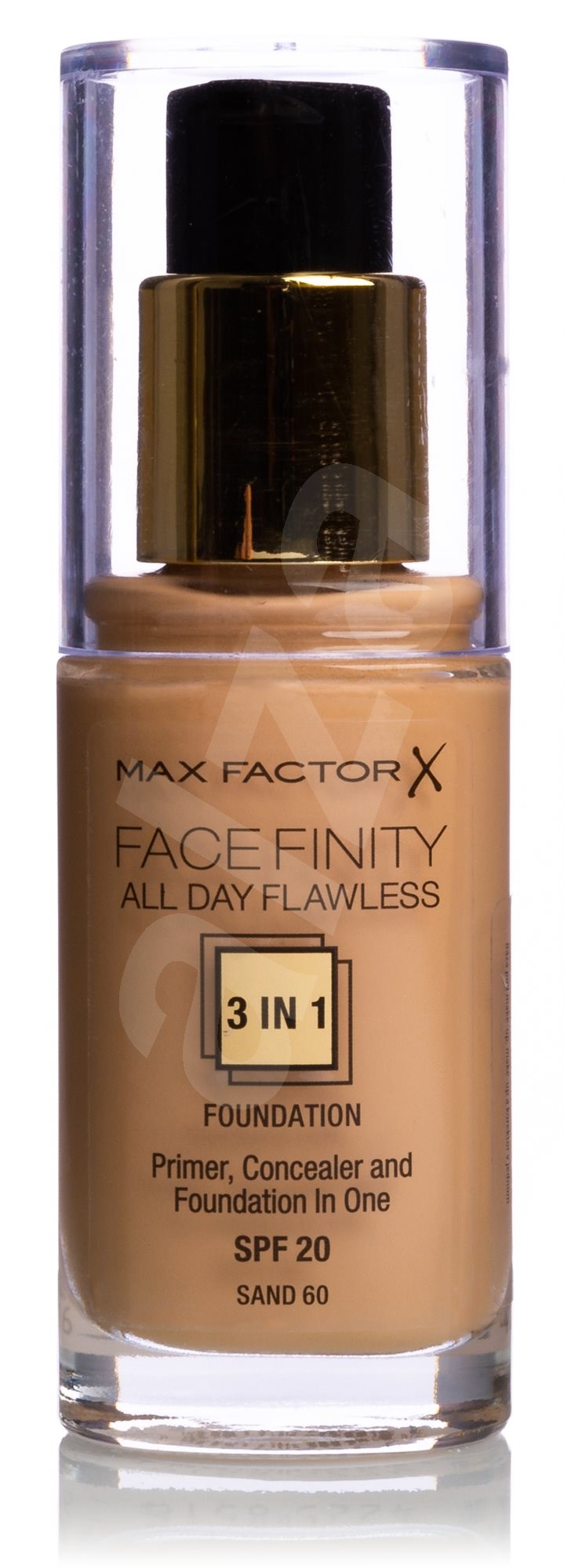 MAX FACTOR Facefinity 3 in 1 Foundation 60 Sand 30 ml - Make-up | Trendy