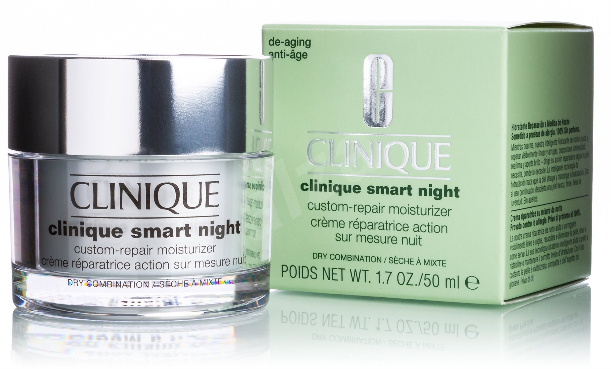 CLINIQUE Clinique Smart Night Custom-Repair Moisturizer Dry to ...