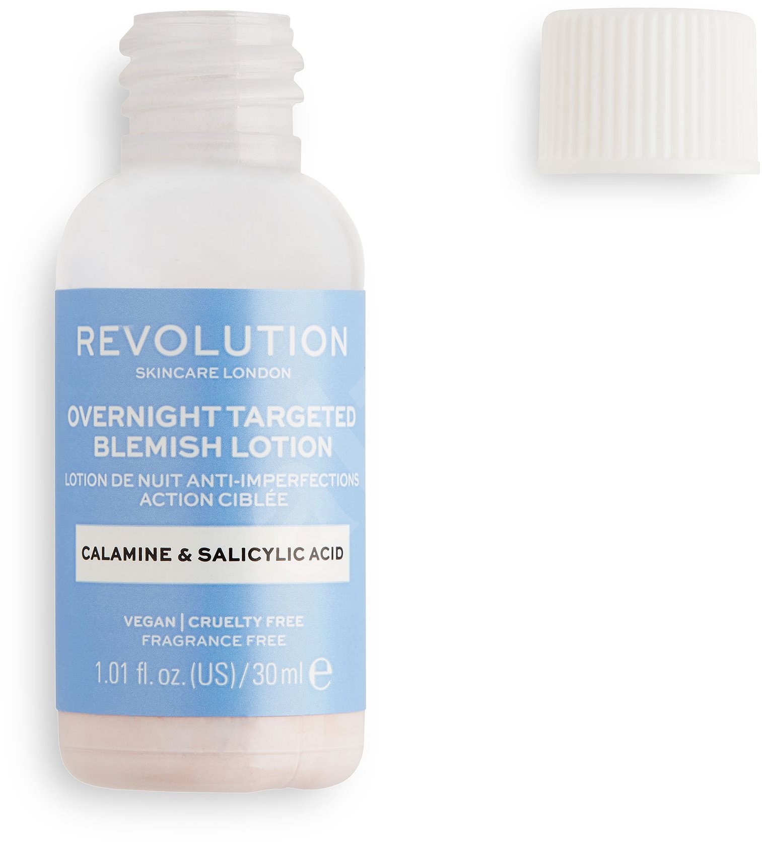 REVOLUTION SKINCARE Overnight Targeted Blemish Lotion 30 ml - Pleťové ...