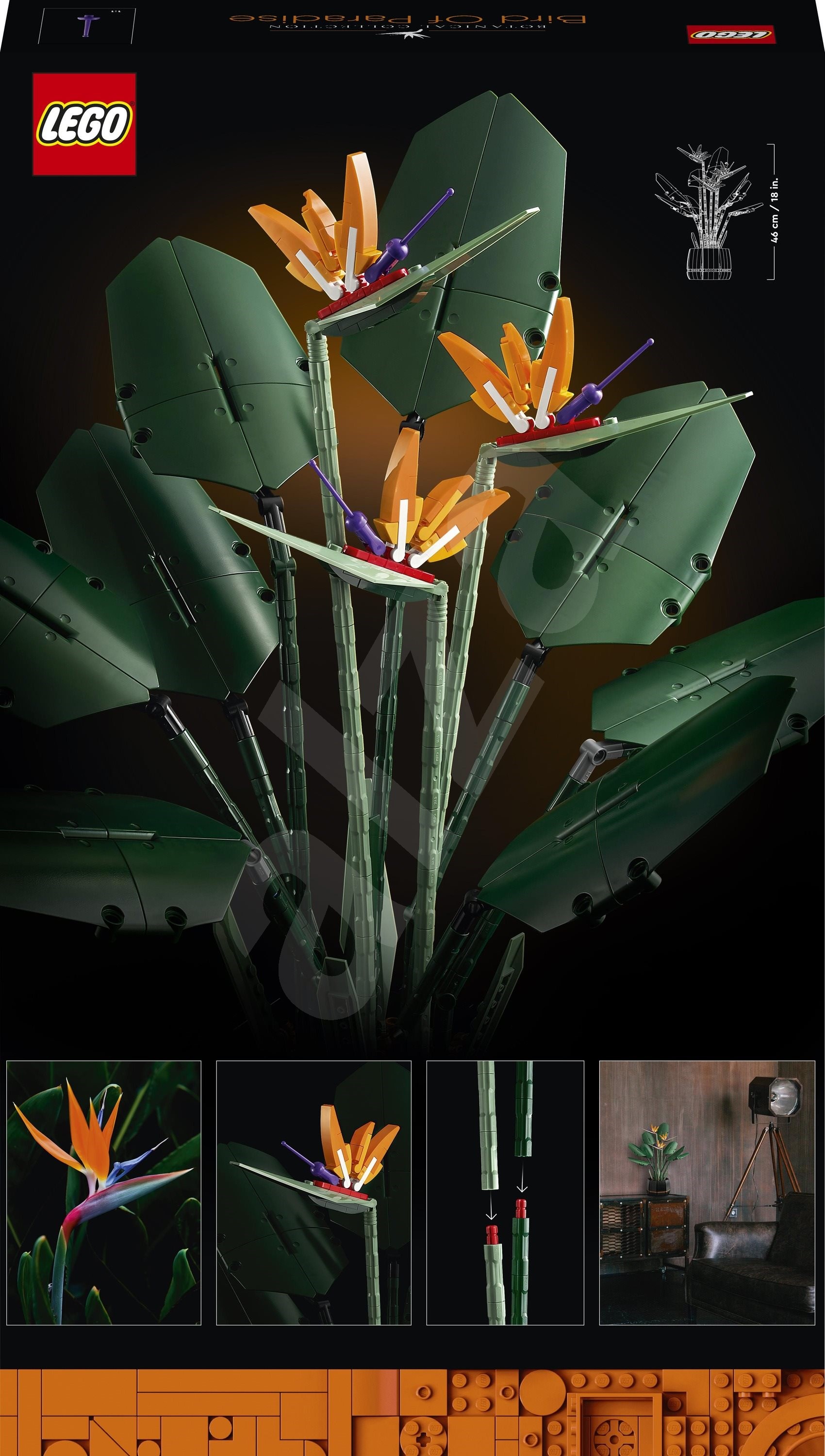 LEGO® Icons 10289 Strelícia - LEGO stavebnica | Alza.sk