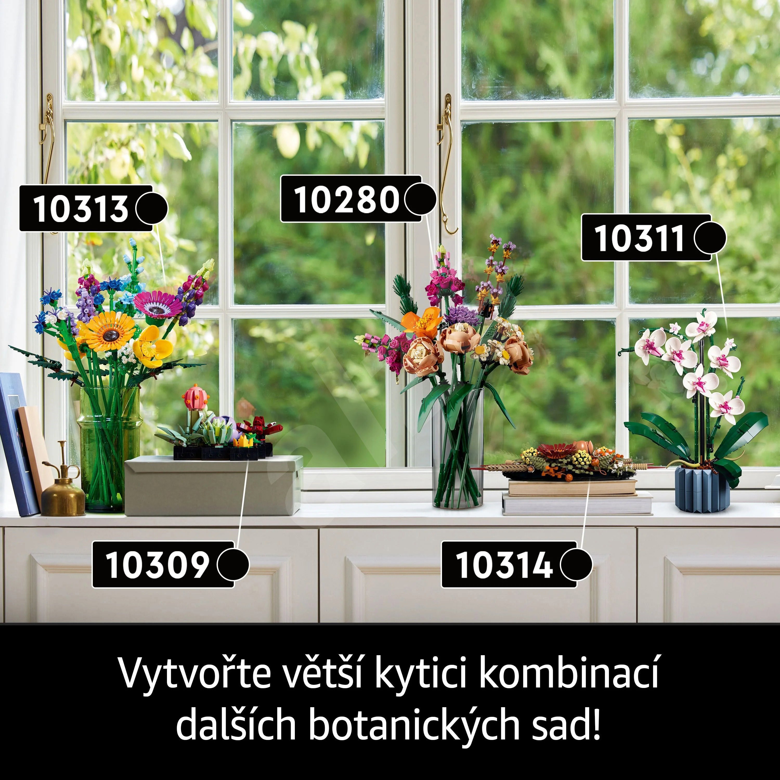 LEGO® Icons 10313 Kytica z poľných kvetín - LEGO stavebnica | Alza.sk