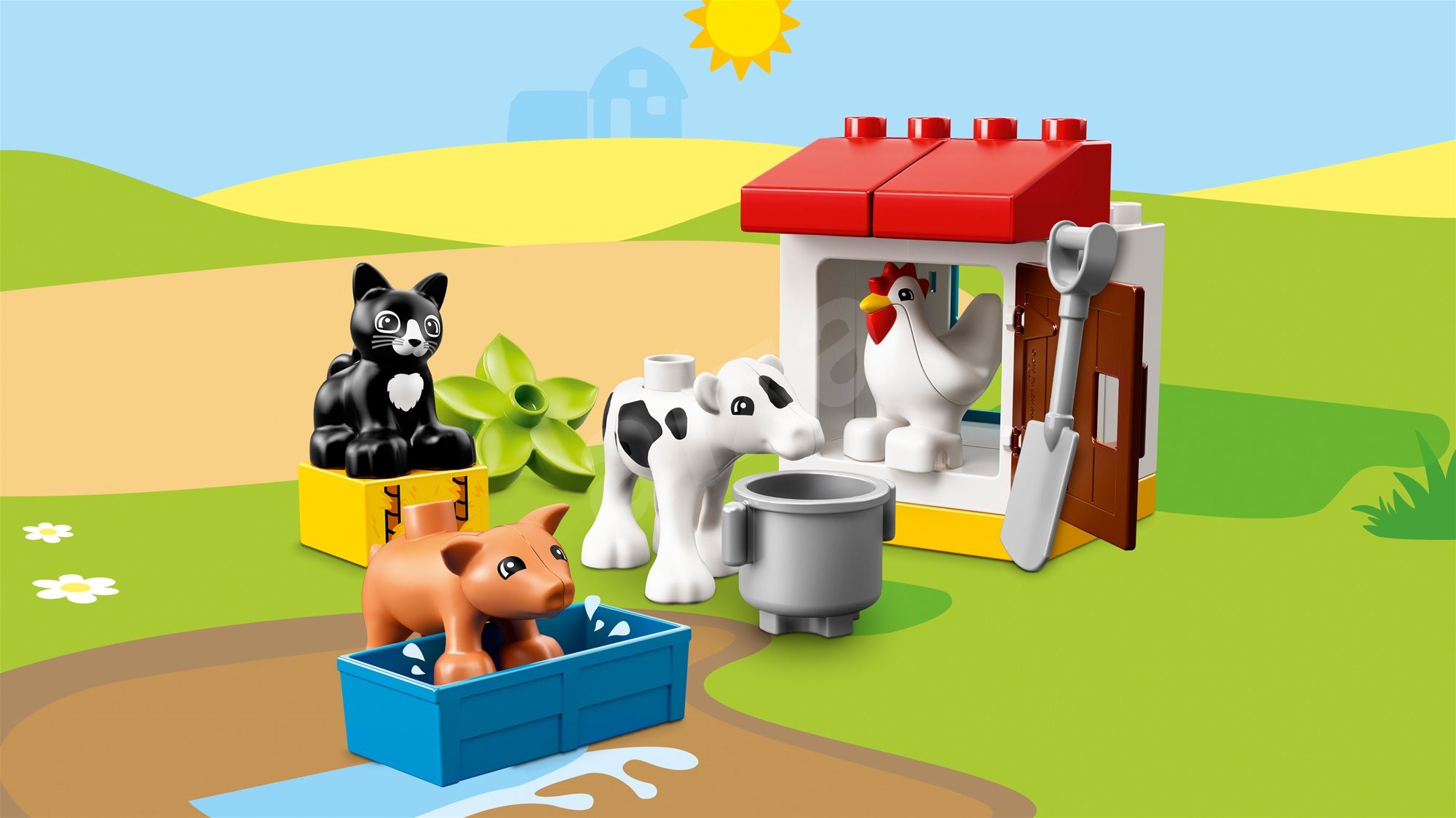 LEGO DUPLO Town 10870 Zvieratká z farmy - LEGO stavebnica | Alza.sk