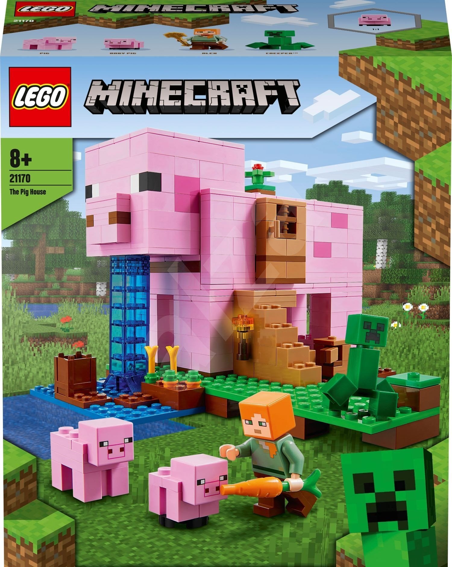 LEGO® Minecraft™ 21170 Prasací dom - LEGO stavebnica | Alza.sk
