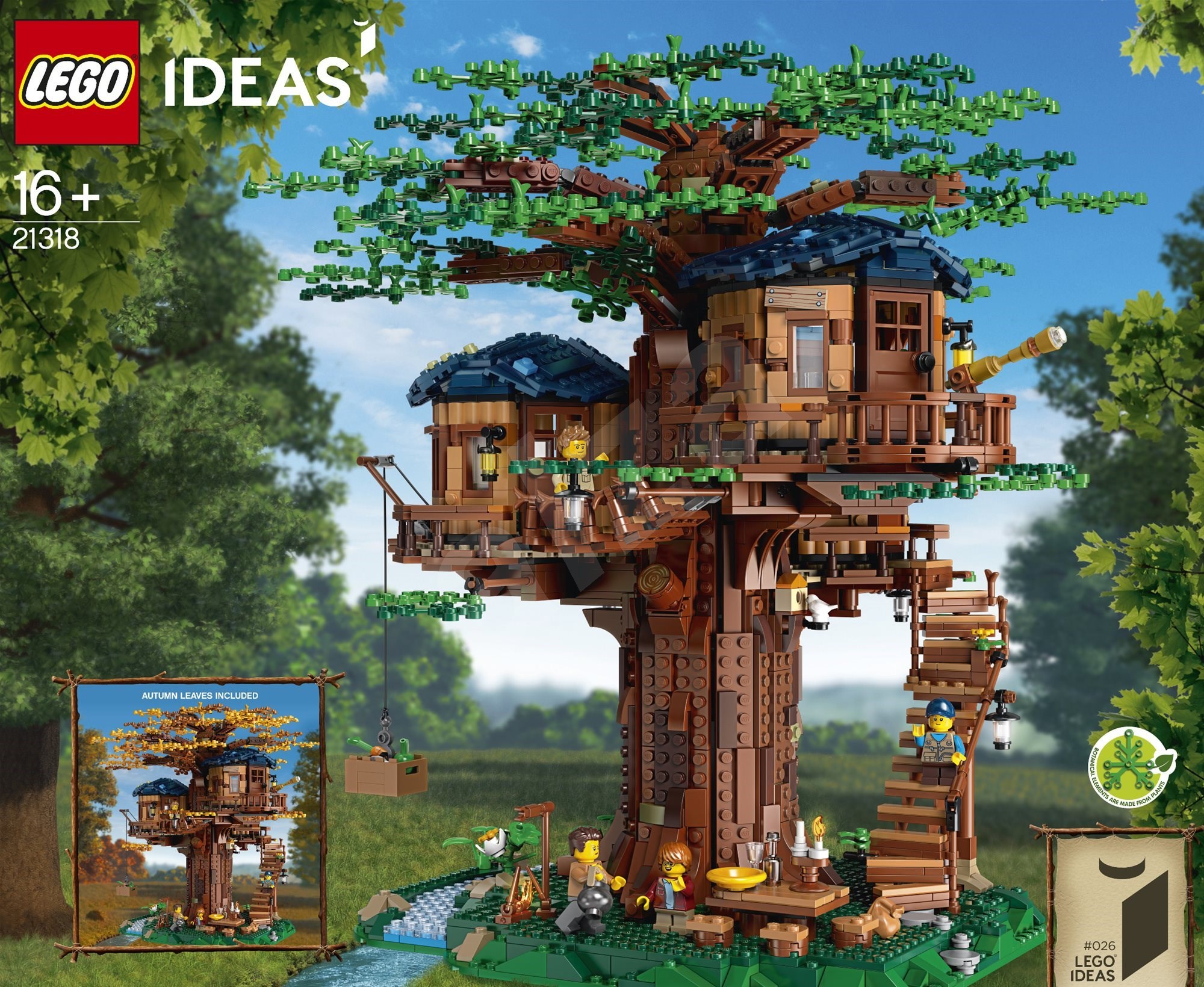 LEGO® Ideas 21318 Domček na strome - LEGO stavebnica | Alza.sk