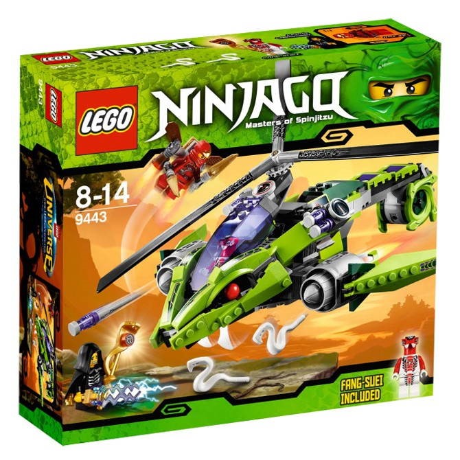 LEGO Ninjago 9443 Hadí vrtulník - Stavebnica | Alza.sk