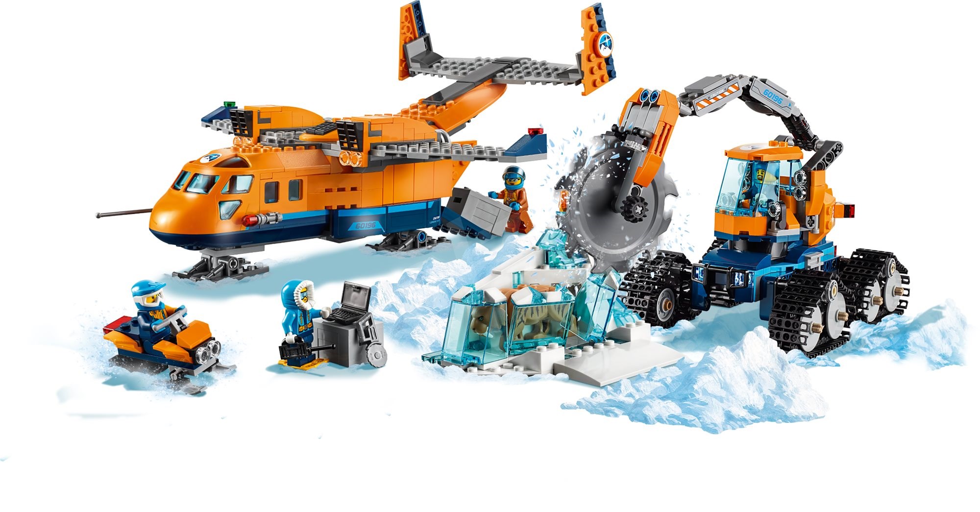 LEGO City Arctic Expediti 60196 Polárne zásobovacie lietadlo - LEGO ...