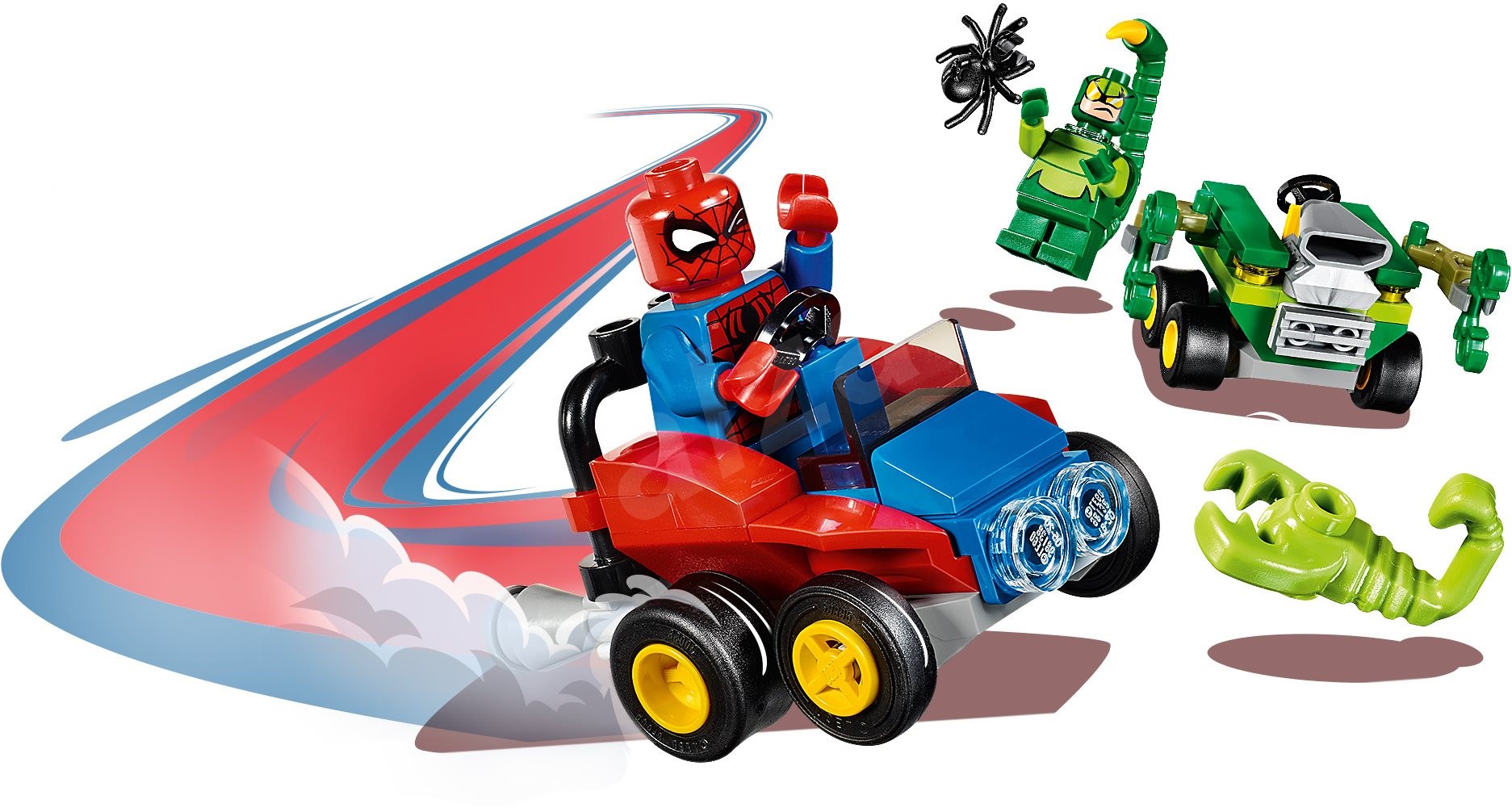 LEGO Super Heroes 76071 Mighty Micros: Spiderman vs. Škorpión ...