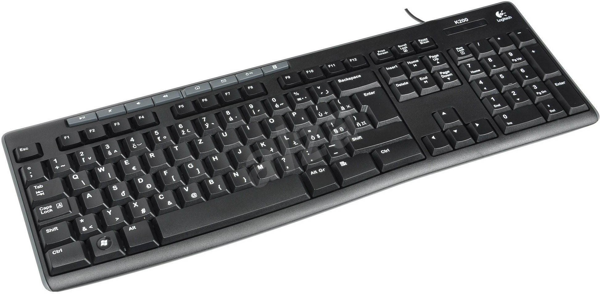 Logitech Media Keyboard K200 SK - Klávesnica | Alza.sk
