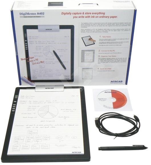Digitální zápisník ACECAD DigiMemo A402 - Digitálny zápisník | Alza.sk