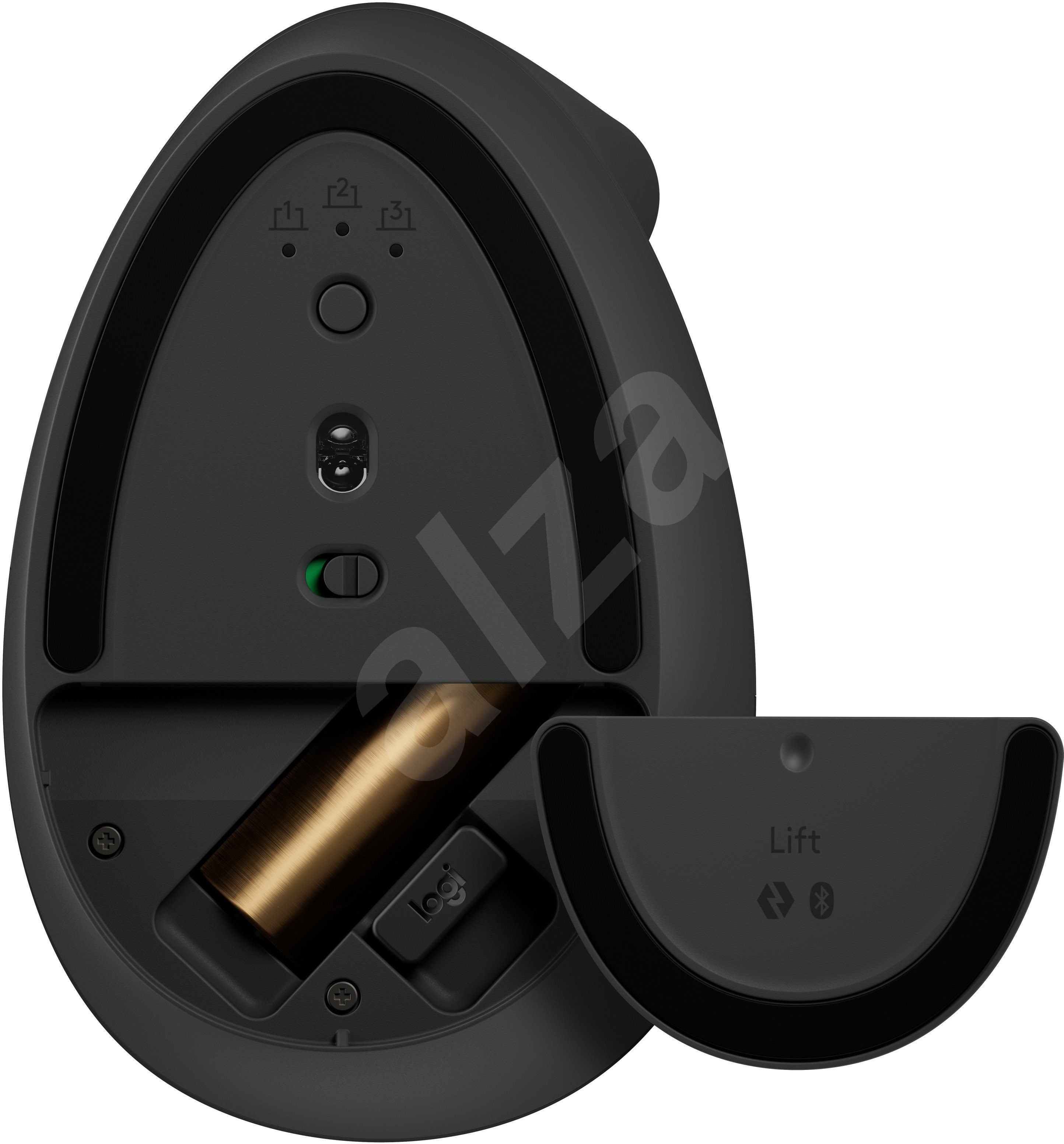 Logitech Lift Vertical Ergonomic Mouse Graphite - Myš | Alza.sk