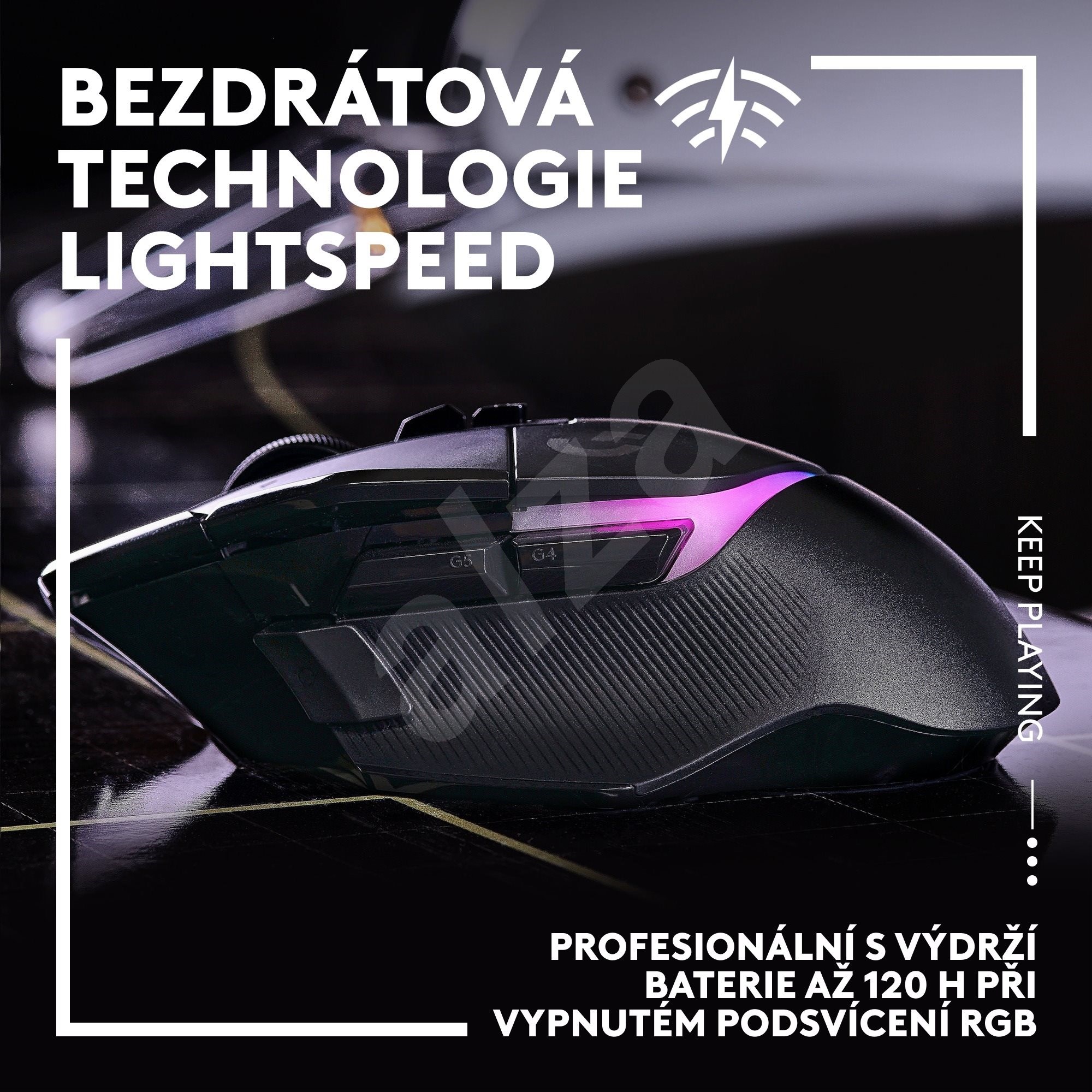 Logitech G502X Plus Black - Herná myš | Alza.sk