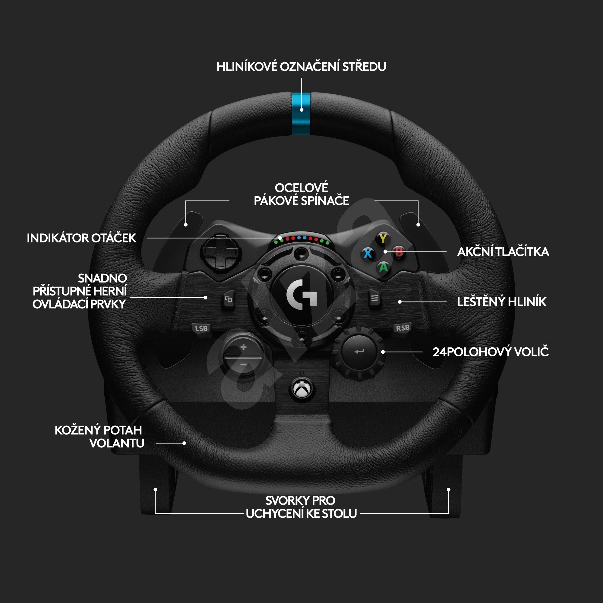Logitech G923 Driving Force - Volant | Alza.sk