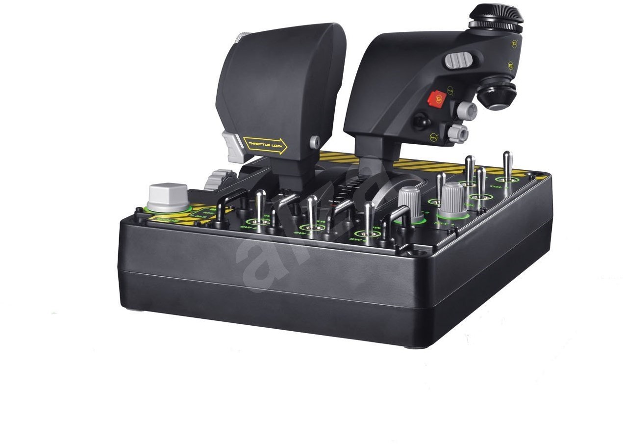 Saitek Pro Flight X55 Rhino H.O.T.A.S. + Pro Flight Combat Rudder ...