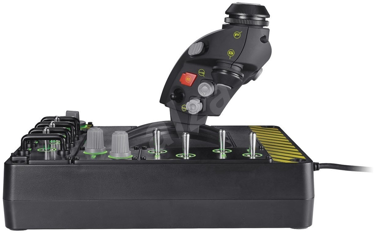 Saitek Pro Flight X55 Rhino H.O.T.A.S. + Pro Flight Combat Rudder ...
