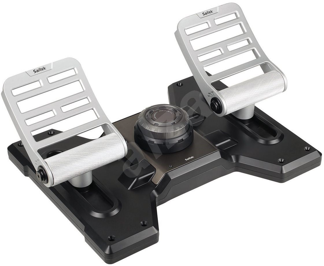 Saitek Pro Flight X55 Rhino H.O.T.A.S. + Pro Flight Combat Rudder ...