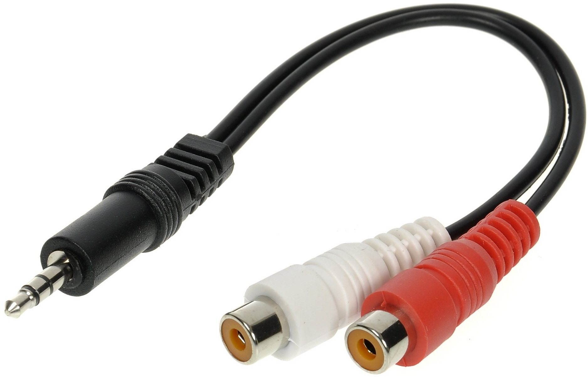 OEM audio 3.5mm JACK --> 2x Cinch, 20cm - Redukcia | Alza.sk