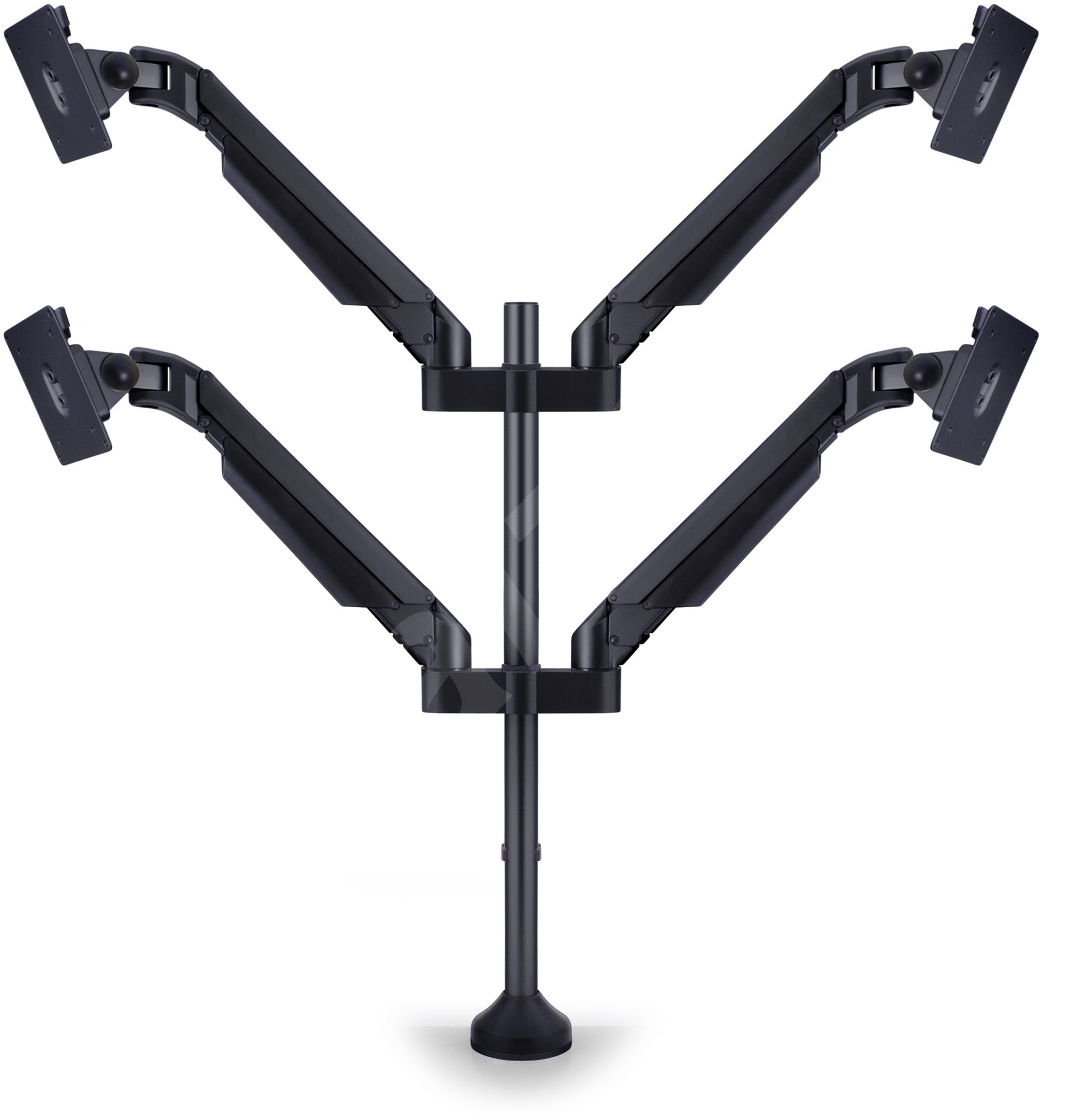 Multibrackets stolový držiak monitora Plyn Dual - Držiak na monitor ...