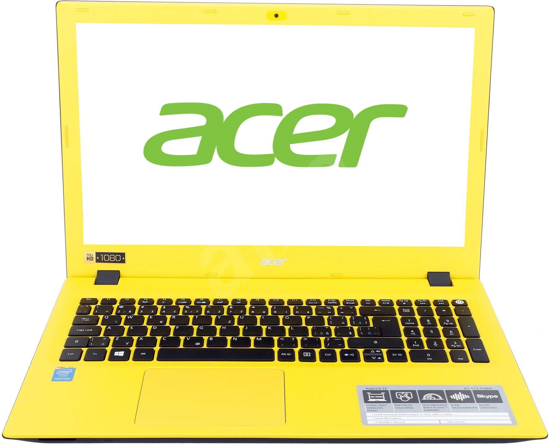 Acer Aspire E15 Tropical Yellow - Notebook | Alza.sk