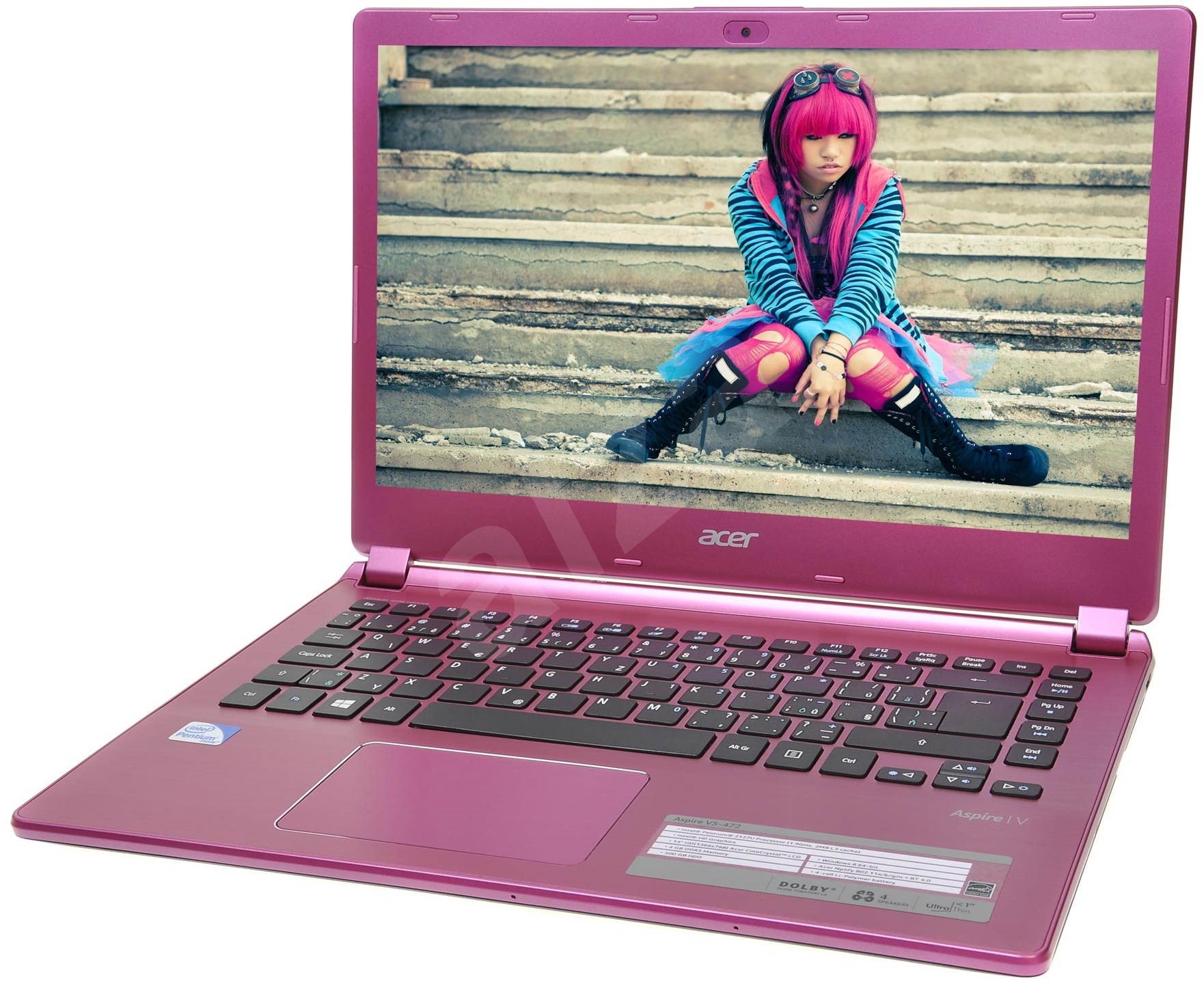 Acer Aspire V5-472 Pink - Notebook | Alza.sk