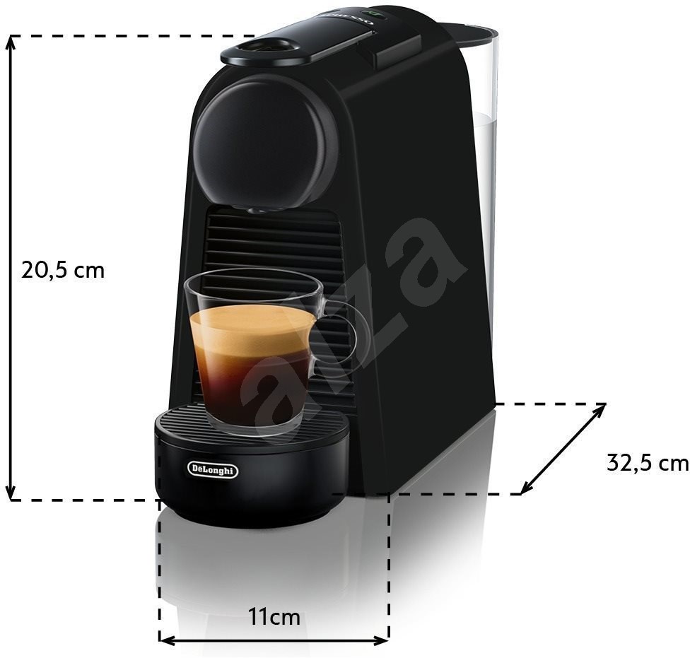 NESPRESSO De'Longhi Essenza mini EN 85.B, čierna - Kávovar na kapsuly ...