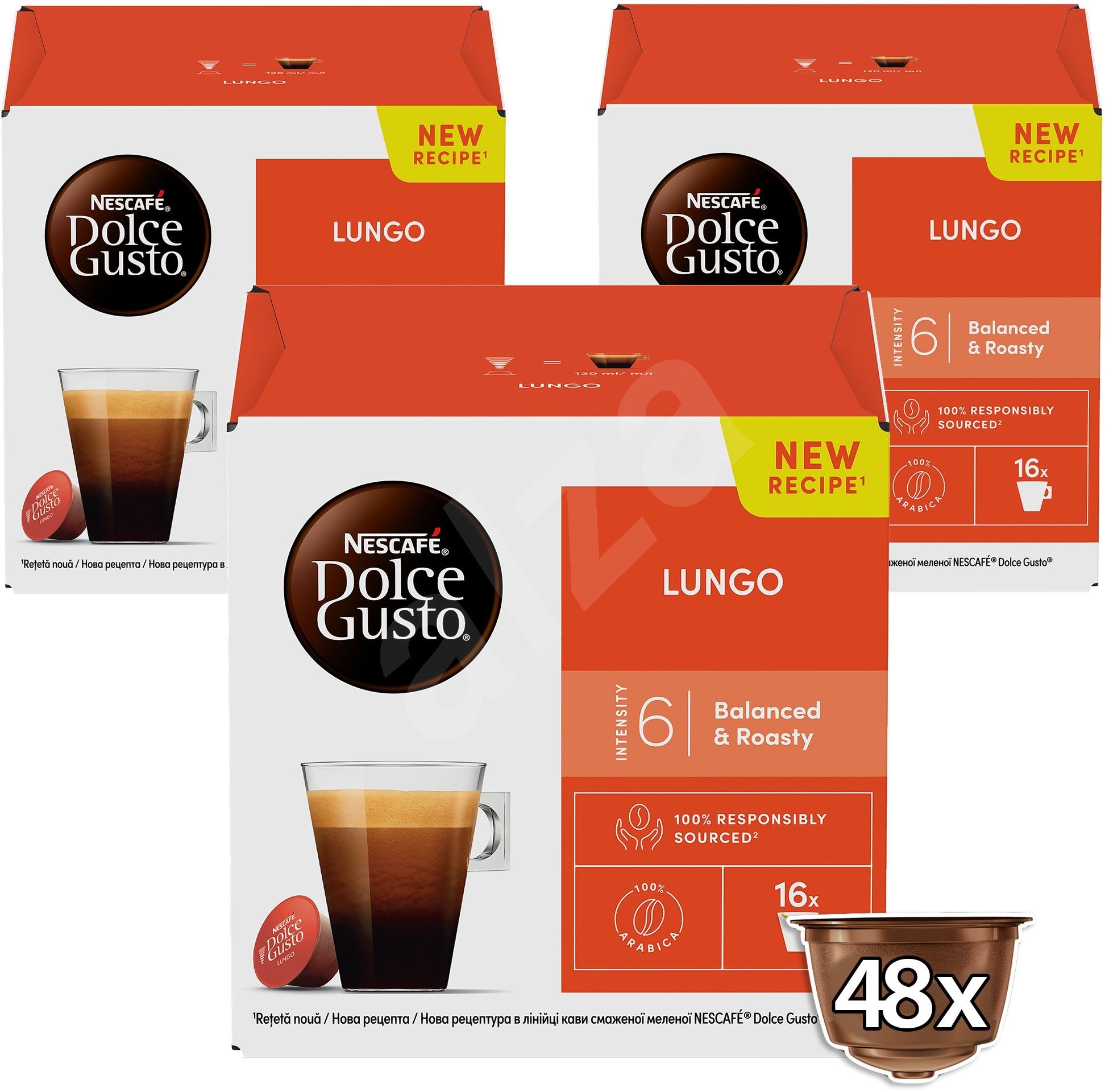 NESCAFÉ Dolce Gusto Caffe Lungo 3 balenia za 12,90 € - Kávové kapsuly ...