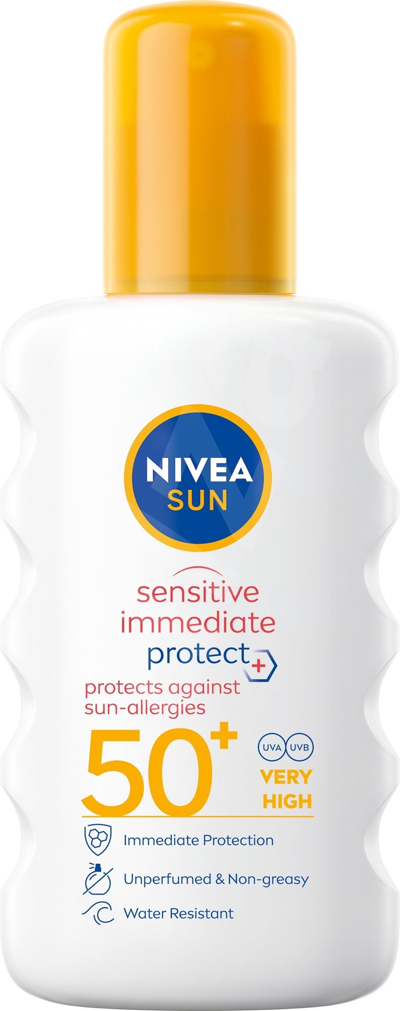 NIVEA SUN Ultra Sensitive Immediate Protection Spray SPF50+ 200 ml ...