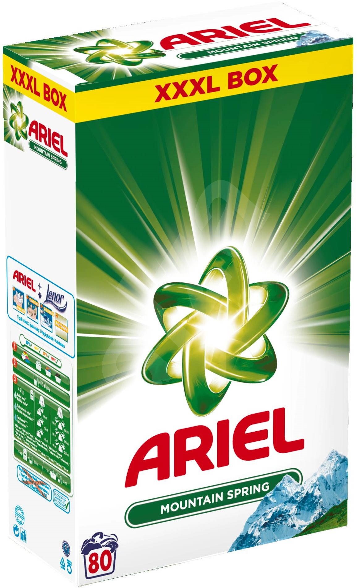 ARIEL Mountain Spring 6 kg (80 pranie) - Prací prášok | Alza.sk
