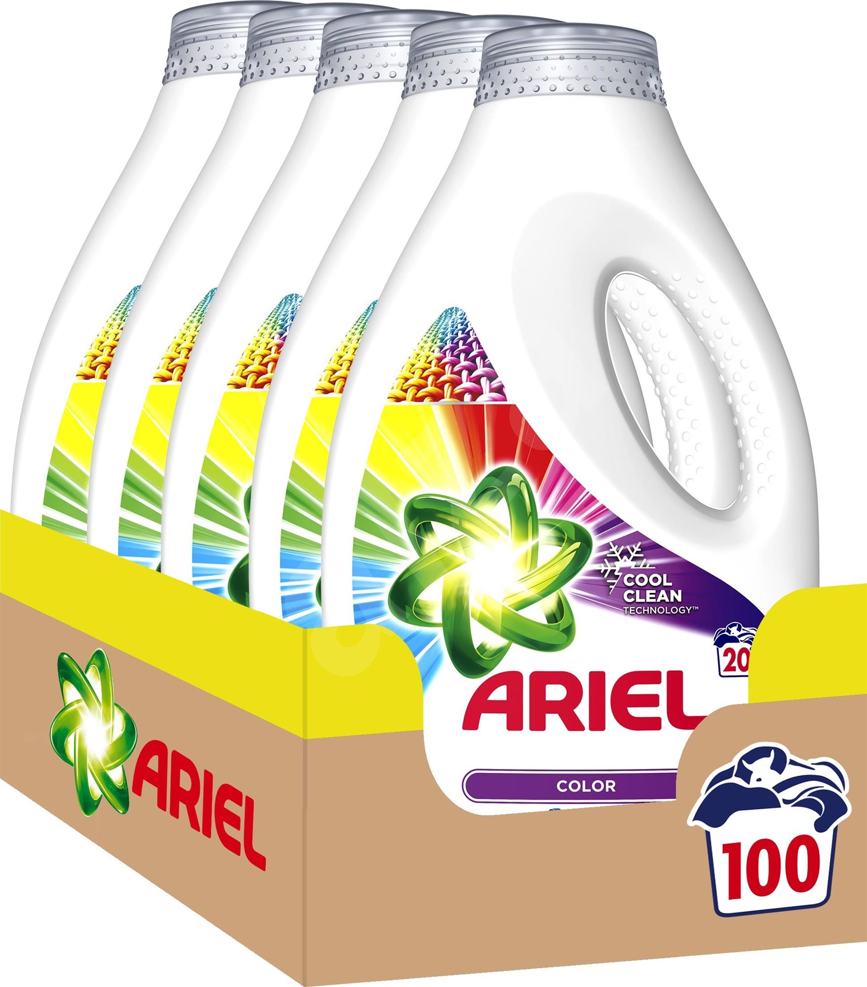 ARIEL Gél Colors 5× 1,1 l (100 praní) - Prací gél | Alza.sk