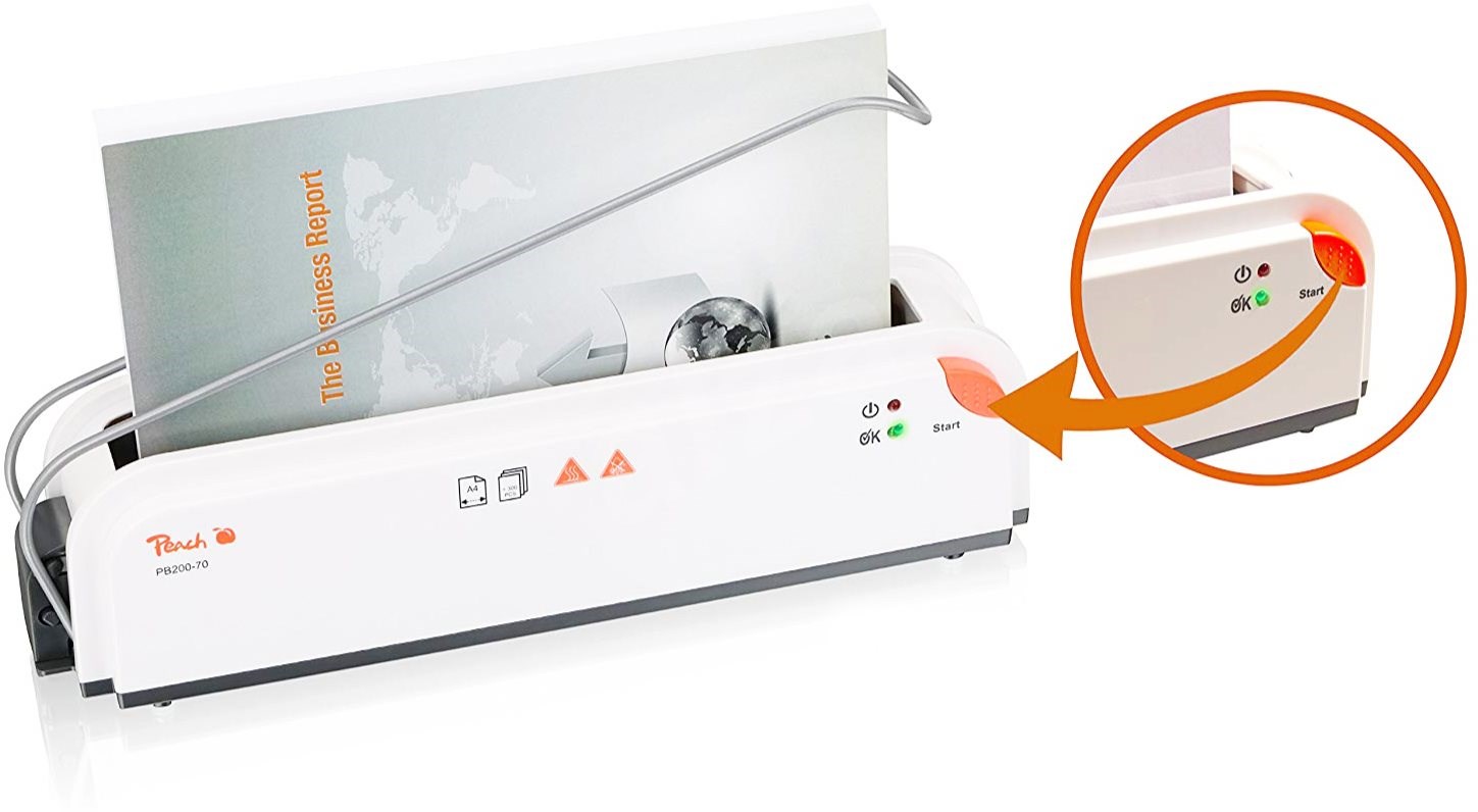 Peach Thermal Binder PB200-70 - Termoviazač | Alza.sk