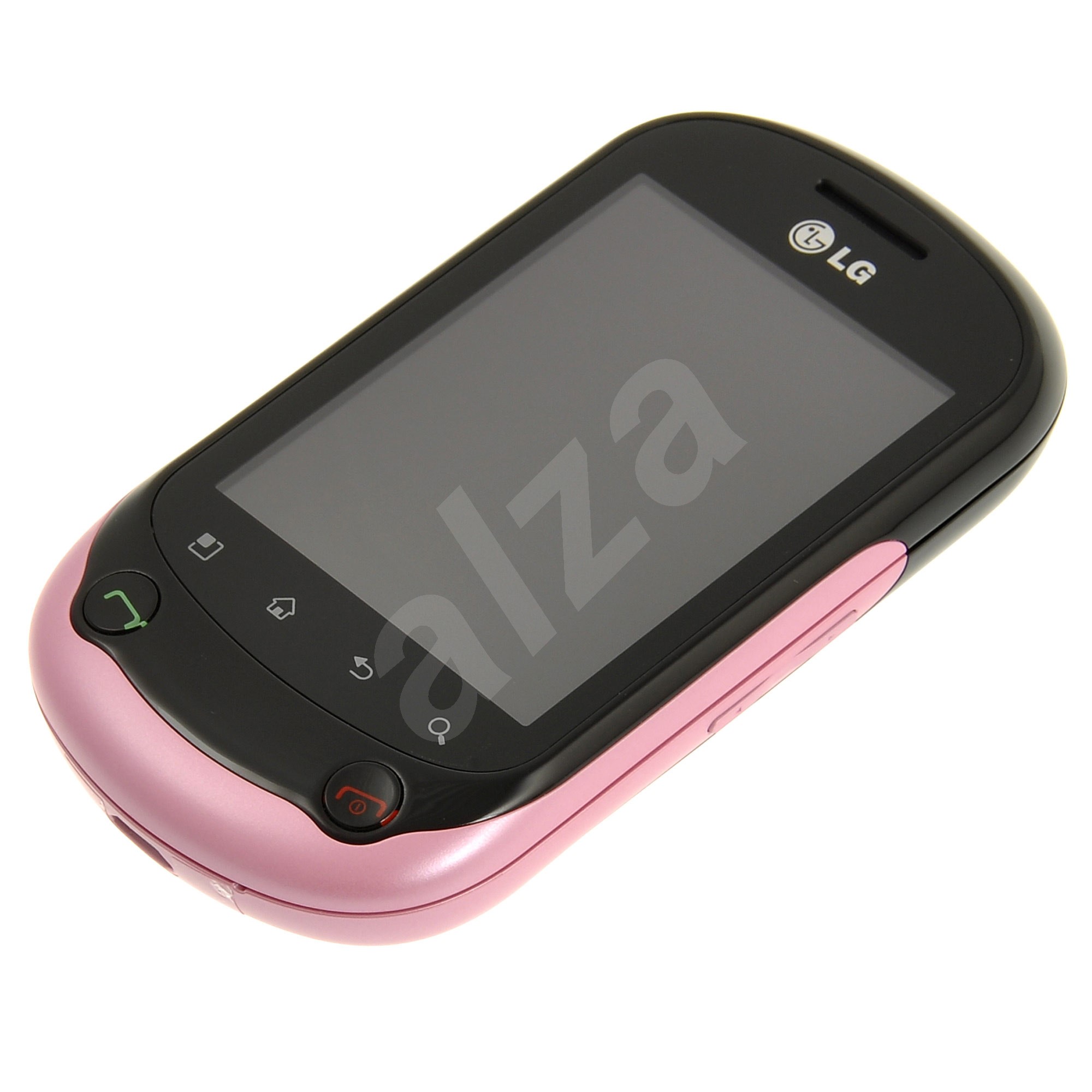 LG C550 Optimus Chat růžový - Mobilný telefón | Alza.sk