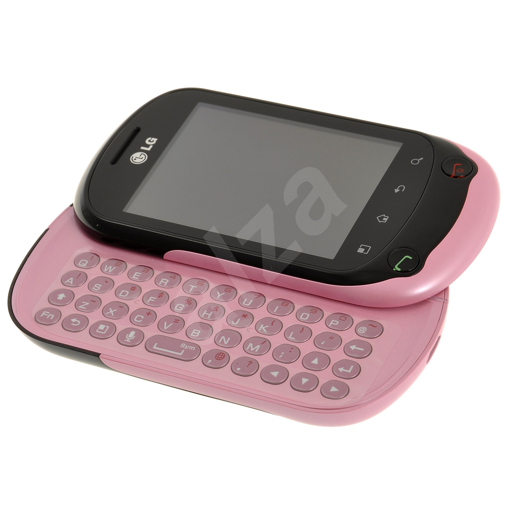 LG C550 Optimus Chat růžový - Mobilný telefón | Alza.sk