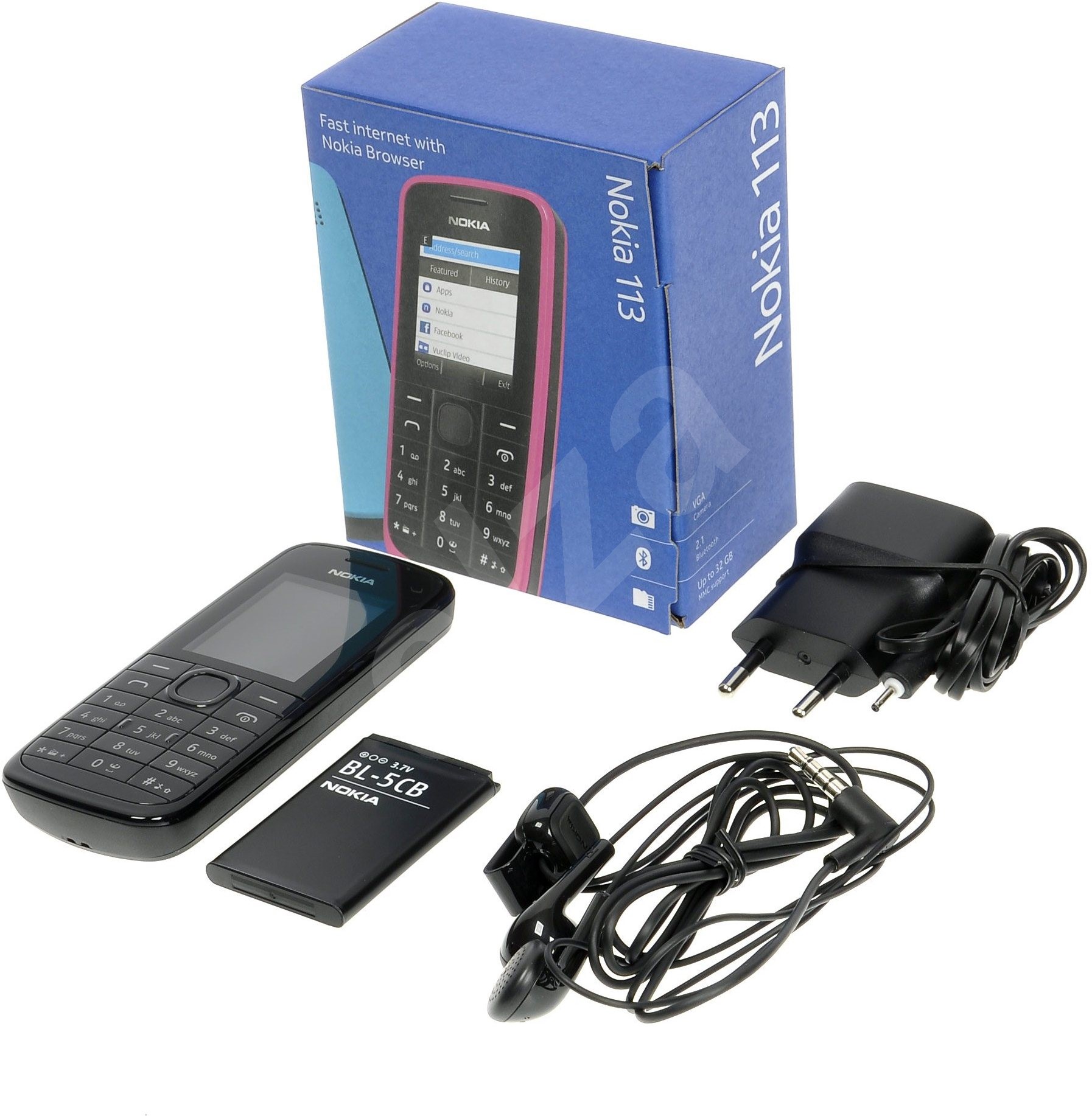 Nokia 113 černá - Mobilný telefón | Alza.sk