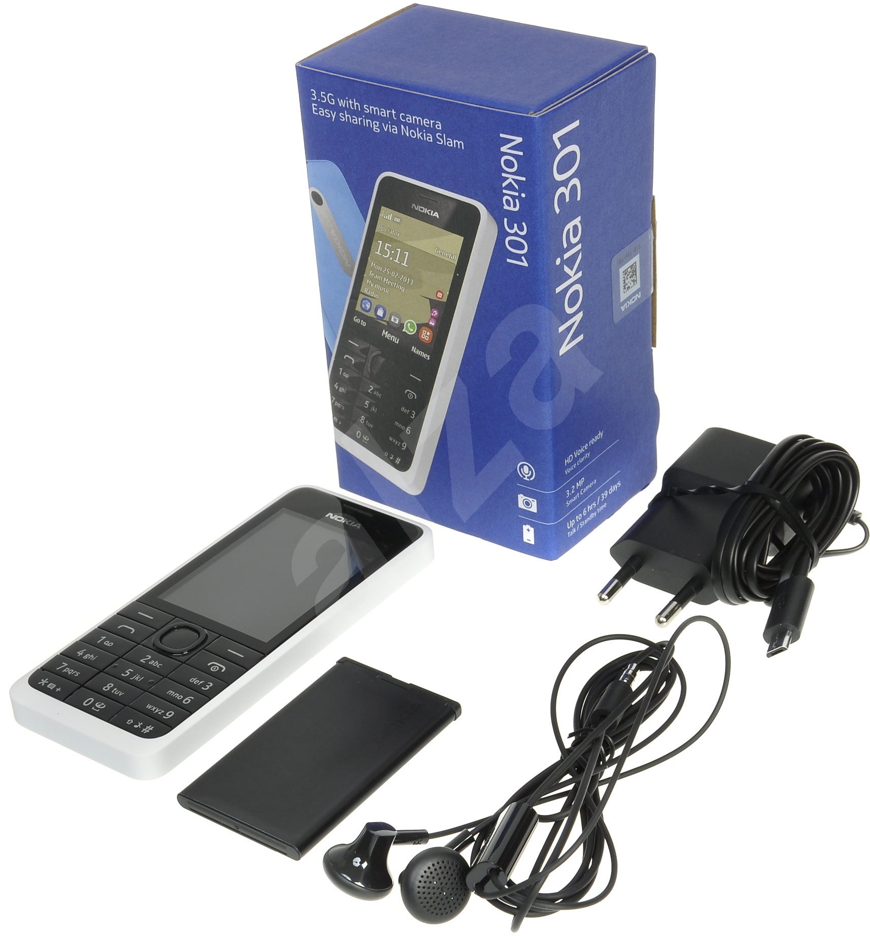 Nokia 301 bílá - Mobilný telefón | Alza.sk