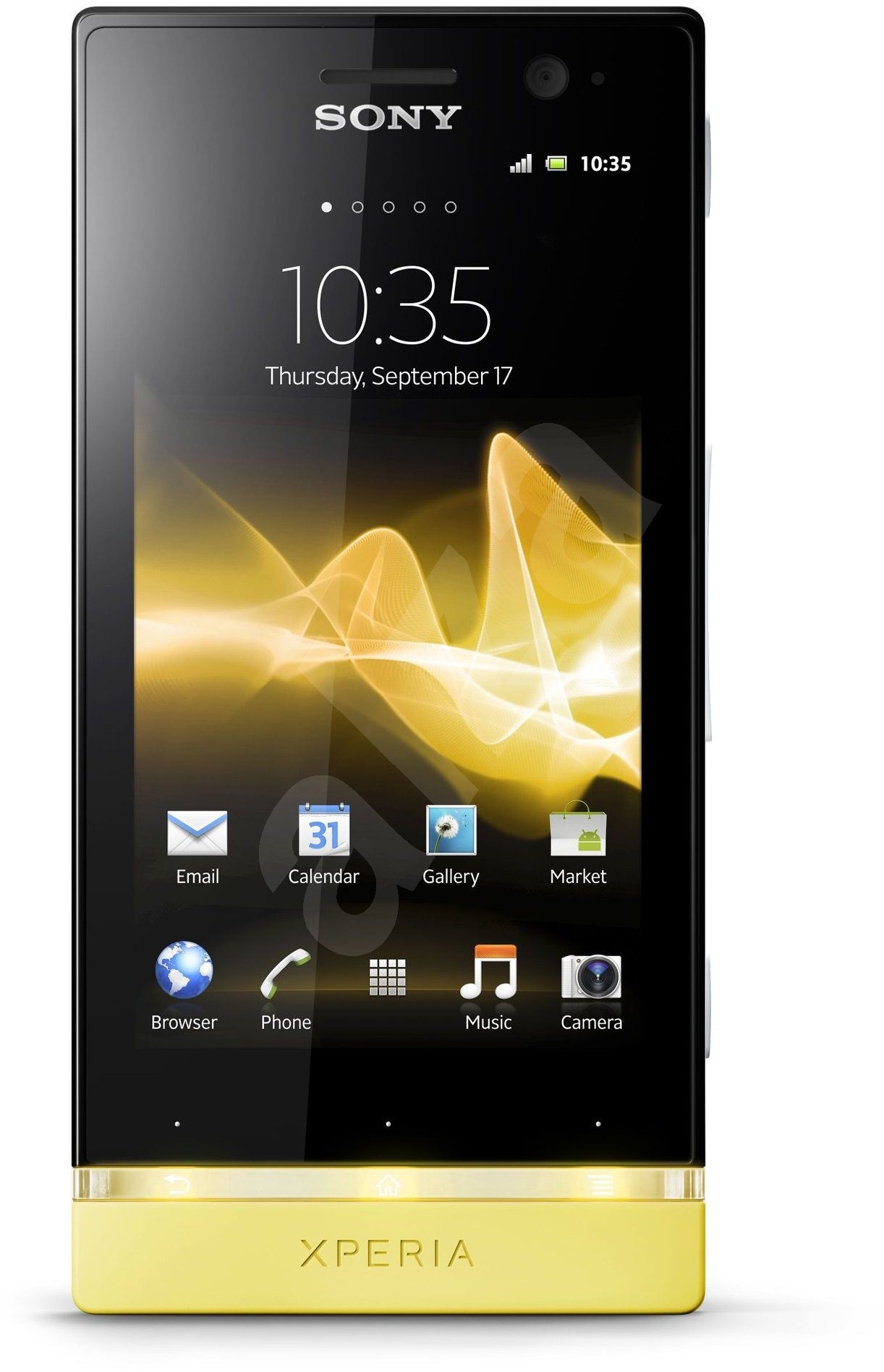 Sony Xperia U (ST25i) Pure White Yellow - Mobilní telefon | Alza.sk
