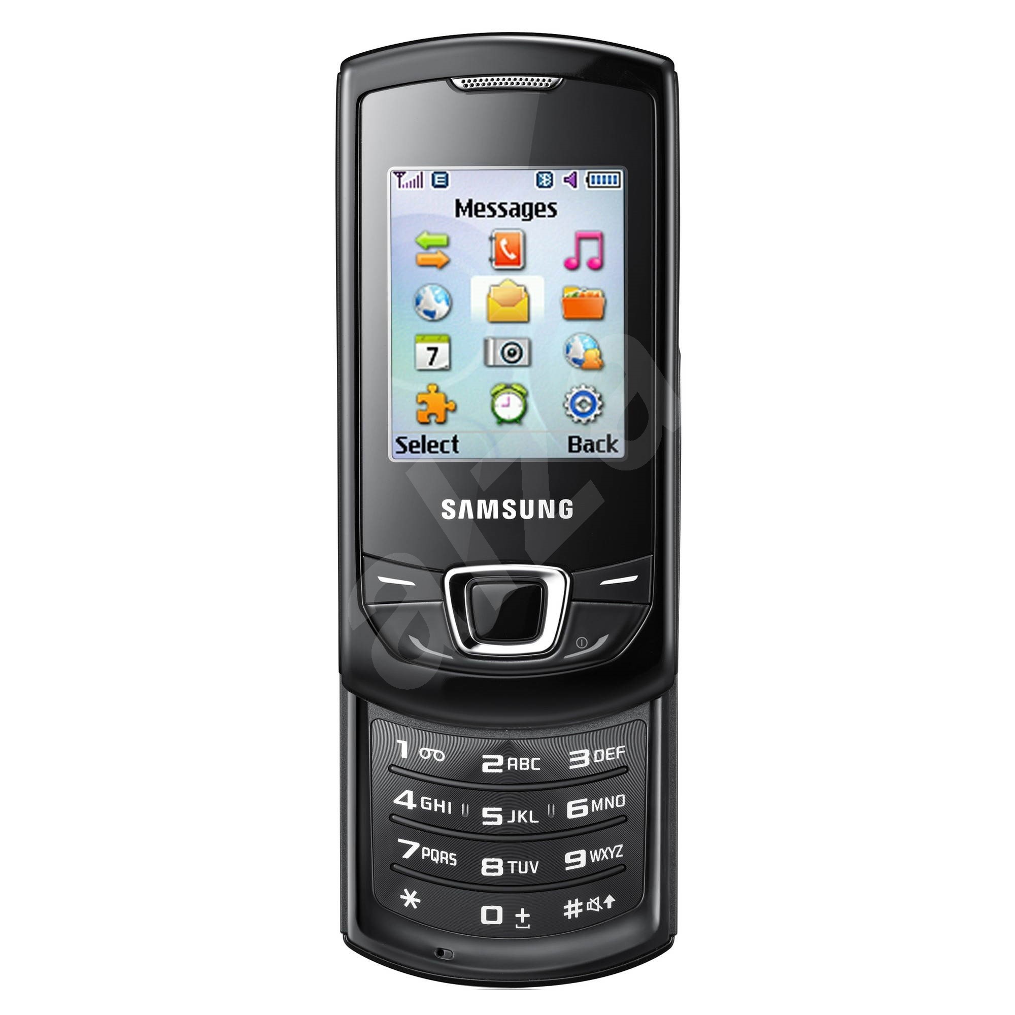 Samsung Monte Slider (E2550) Strong Black - Mobilní telefon | Alza.sk