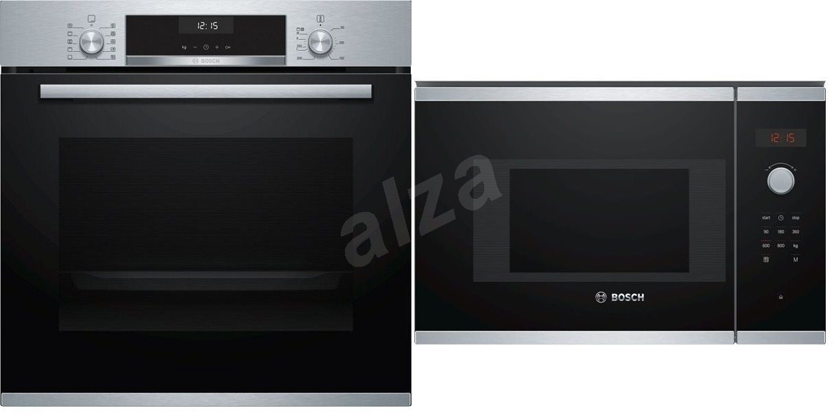 BOSCH HBG5370S0 + BOSCH BFL523MS0 - Set vstavaná rúra a mikrovlnka ...