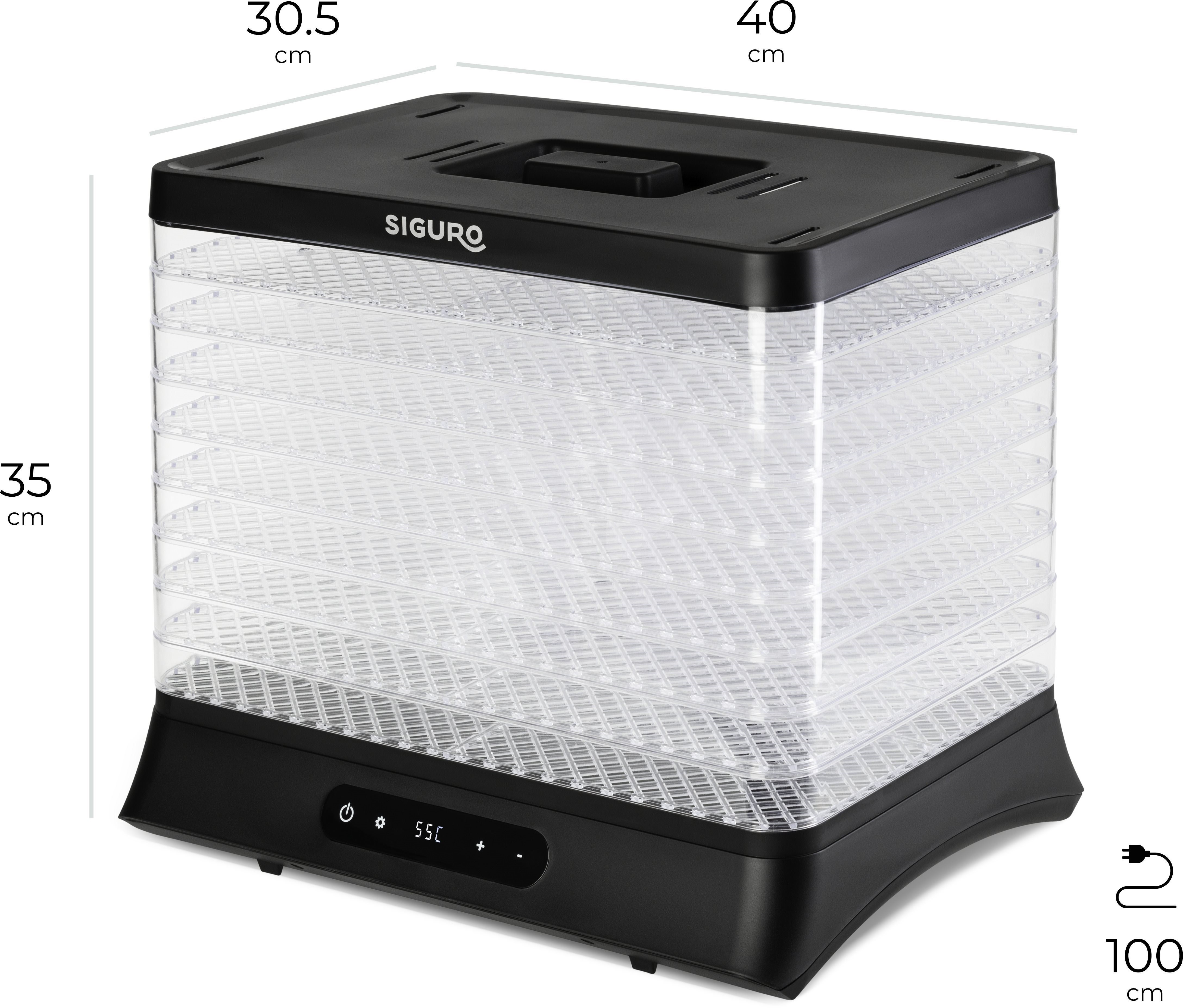 Siguro FD-G500B Super Dry za 75,90 € - Sušička ovocia | Alza.sk