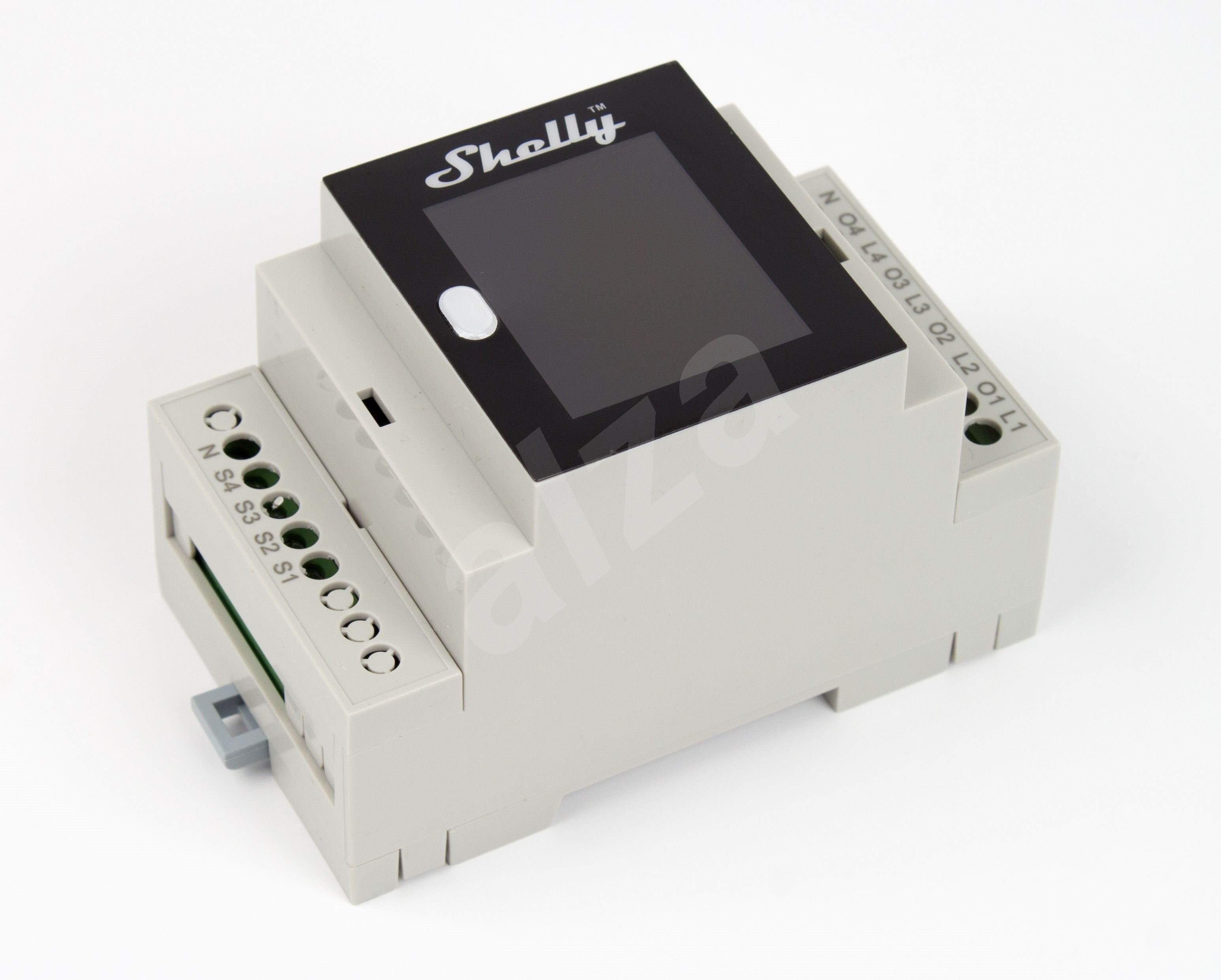 Shelly 4PRO, spínací modul na DIN lištu, 4x 10A, WiFi - WiFi spínač ...
