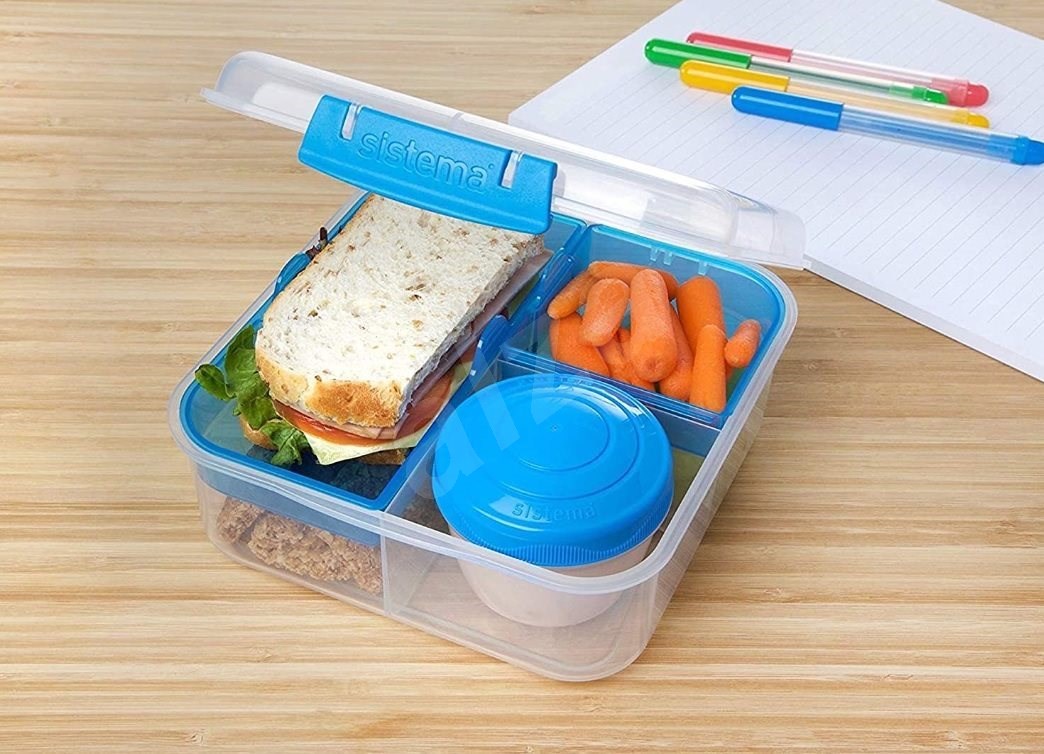 SISTEMA 1,25 l Bento Cube To Go Blue Online Range - Desiatový box | Alza.sk