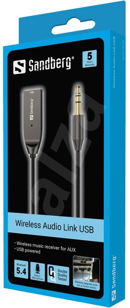 Sandberg Audio Link USB - Bluetooth adaptér | Alza.sk