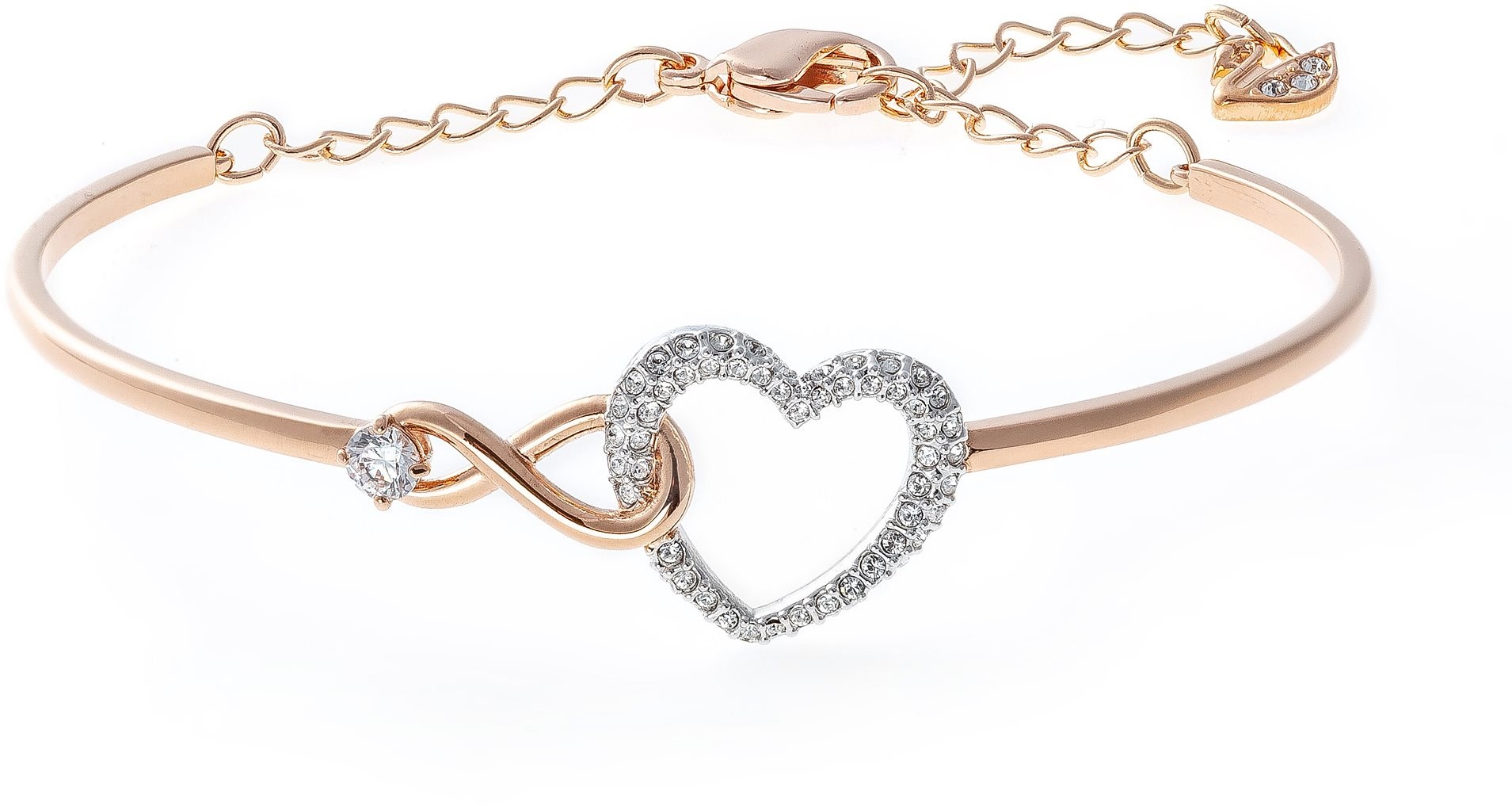 SWAROVSKI Infinity Heart 5518869 - Náramok | Trendy