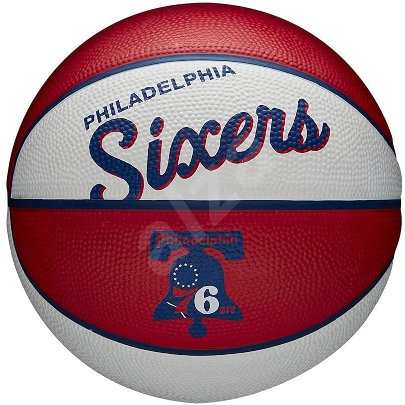 Wilson NBA TEAM RETRO BSKT MINI PHI 76ERS - Basketbalová lopta | Alza.sk