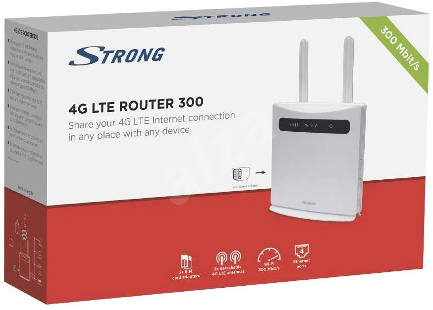 Strong 4G LTE Router 300 - LTE WiFi modem | Alza.sk