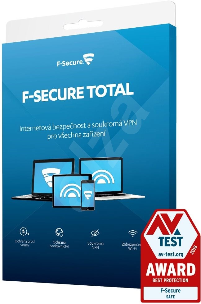 Internet Security F-Secure TOTAL pre 3 zariadenia na 1 rok ...