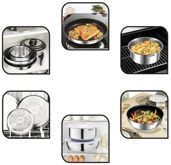 Tefal Súprava riadu 13 ks Ingenio Emotion L897DS04 - Súprava riadu | Alza.sk